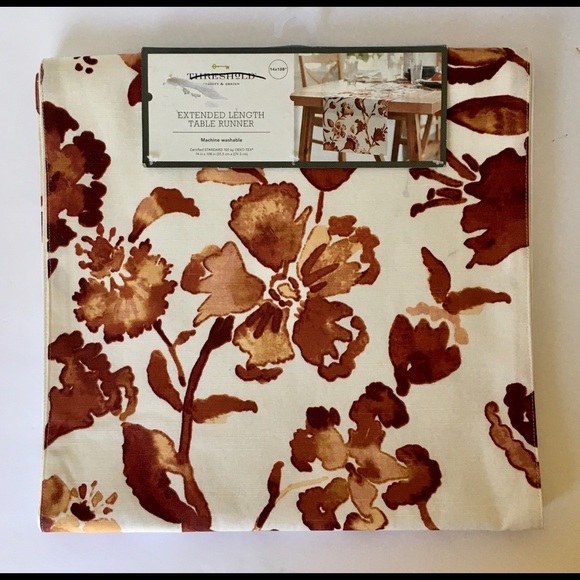 Threshold | Dining | Threshold Floral Table Runner | Poshmark